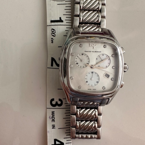 David Yurman | Accessories | David Yurman Ss 35mm Mother Of Pearl Face ...